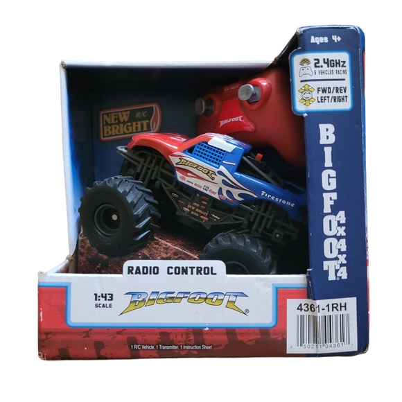 New Bright | Toys | Nwt New Bright Rc Radio Control Monster Truck ...